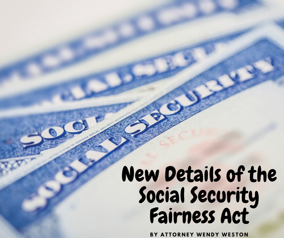 New Details of the Social Security Fairness Act | Surprenant, Beneski ...